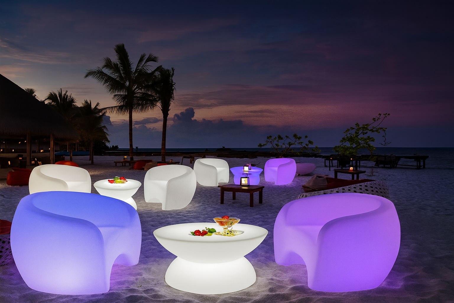 LED Beach Lounge – Lumusphere